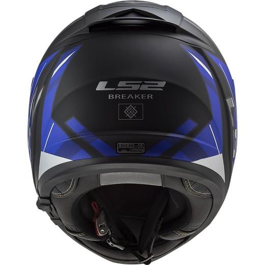 CASCO LS2 BREAKER EVO BETA AZUL - FF390