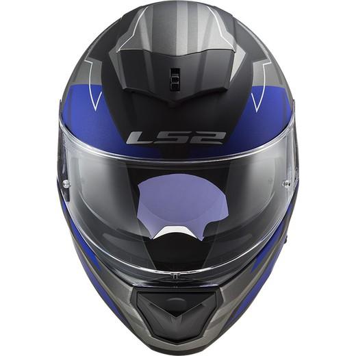 CASCO LS2 BREAKER EVO BETA AZUL - FF390